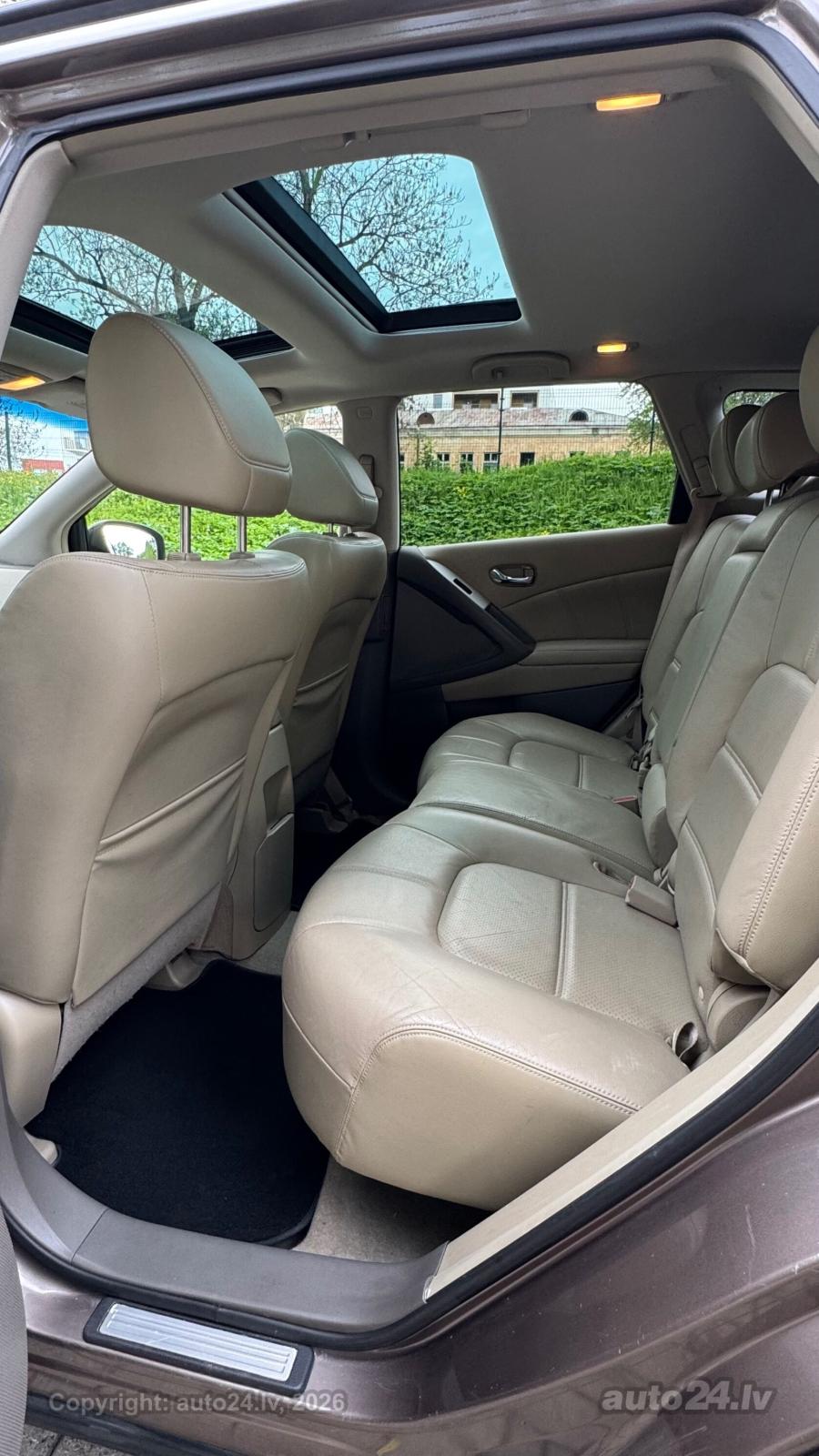 Beige Nissan Murano 2014 in Tallinn, with an engine capacity of 2.50 L and mileage of 174 thousand km for 5990 €, photo 15 on AUTOMOTO.COM.LV