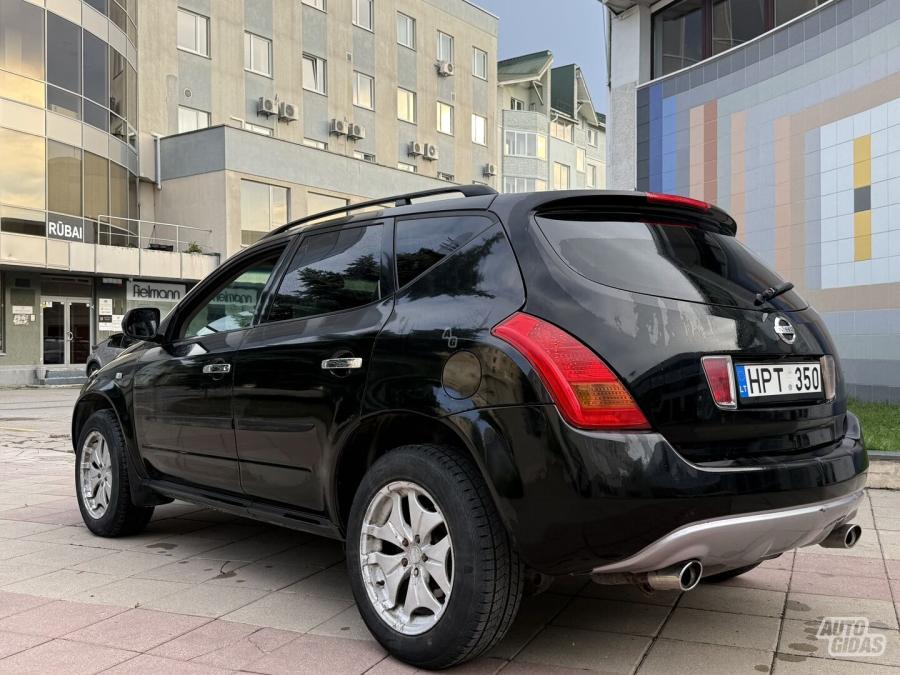Black Nissan Murano 2006 in Vilnius, with an engine capacity of 3.50 L and mileage of 214 thousand km for 1150 €, photo 7 on AUTOMOTO.COM.LV