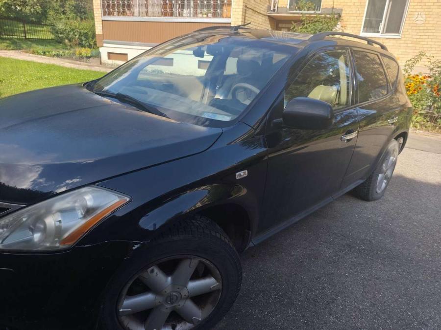 Melns Nissan Murano 2006 Viļņa, ar dzinēja tilpumu 3.50 L un nobraukumu 285 tūkst. km par 1200 €, foto 3 vietnē AUTOMOTO.COM.LV