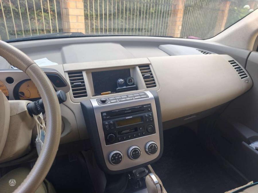 Melns Nissan Murano 2006 Viļņa, ar dzinēja tilpumu 3.50 L un nobraukumu 285 tūkst. km par 1200 €, foto 9 vietnē AUTOMOTO.COM.LV