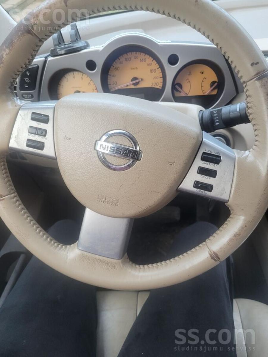 Black Nissan Murano 2006 in Riga, with an engine capacity of 3.50 L and mileage of 0 thousand km for 1500 €, photo 4 on AUTOMOTO.COM.LV