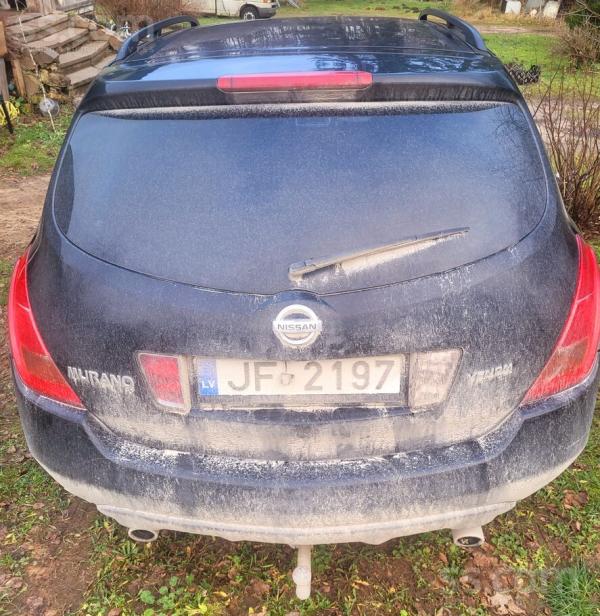 Melns Nissan Murano 2006 Rīga, ar dzinēja tilpumu 3.50 L un nobraukumu 0 tūkst. km par 1500 €, foto 8 vietnē AUTOMOTO.COM.LV