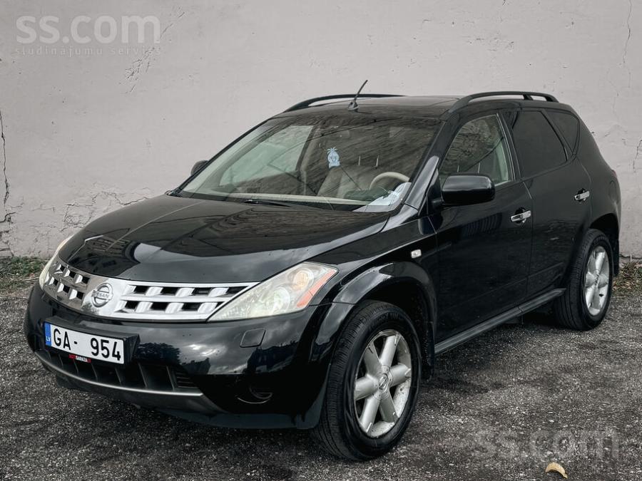 Melns Nissan Murano 2006 Rīga, ar dzinēja tilpumu 3.50 L un nobraukumu 170 tūkst. km par 1990 €, foto 1 vietnē AUTOMOTO.COM.LV