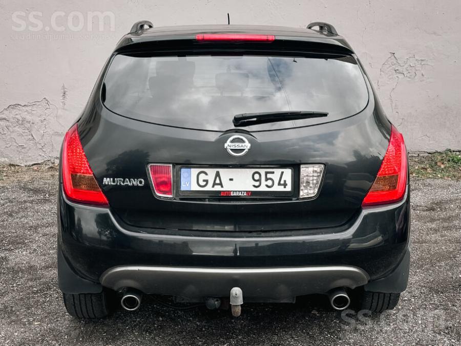 Melns Nissan Murano 2006 Rīga, ar dzinēja tilpumu 3.50 L un nobraukumu 170 tūkst. km par 1990 €, foto 6 vietnē AUTOMOTO.COM.LV