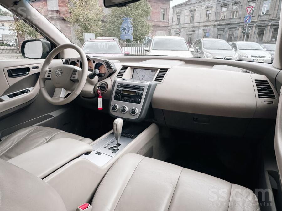 Melns Nissan Murano 2006 Rīga, ar dzinēja tilpumu 3.50 L un nobraukumu 170 tūkst. km par 1990 €, foto 8 vietnē AUTOMOTO.COM.LV