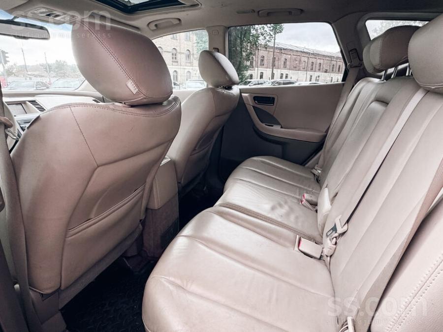 Melns Nissan Murano 2006 Rīga, ar dzinēja tilpumu 3.50 L un nobraukumu 170 tūkst. km par 1990 €, foto 9 vietnē AUTOMOTO.COM.LV