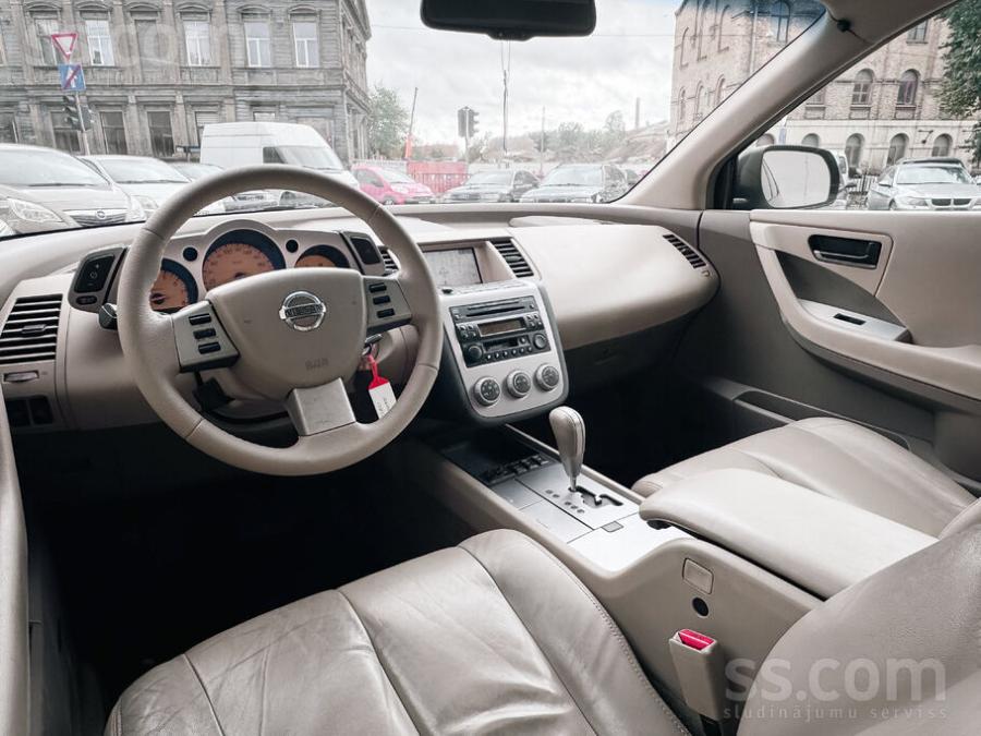 Melns Nissan Murano 2006 Rīga, ar dzinēja tilpumu 3.50 L un nobraukumu 170 tūkst. km par 1990 €, foto 14 vietnē AUTOMOTO.COM.LV