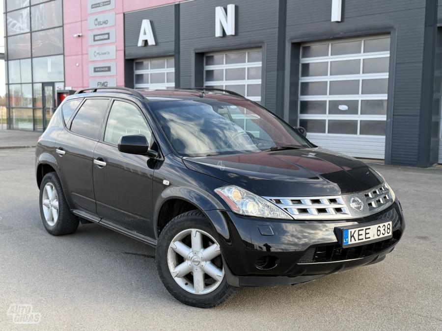 Melns Nissan Murano 2007 Panevēža, ar dzinēja tilpumu 3.50 L un nobraukumu 420 tūkst. km par 1600 €, foto 1 vietnē AUTOMOTO.COM.LV