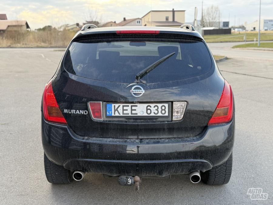 Melns Nissan Murano 2007 Panevēža, ar dzinēja tilpumu 3.50 L un nobraukumu 420 tūkst. km par 1600 €, foto 9 vietnē AUTOMOTO.COM.LV