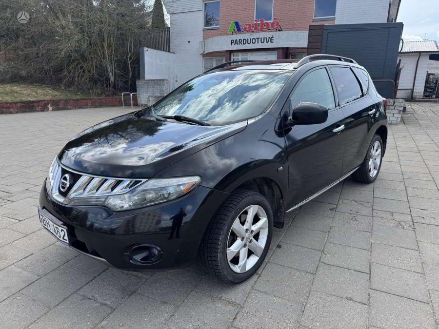 Melns Nissan Murano 2008 Viļņa, ar dzinēja tilpumu 3.50 L un nobraukumu 202 tūkst. km par 1650 €, foto 1 vietnē AUTOMOTO.COM.LV