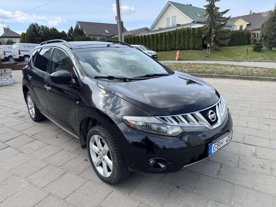 Melns Nissan Murano 2008 Viļņa, ar dzinēja tilpumu 3.50 L un nobraukumu 202 tūkst. km par 1650 €, foto 3 vietnē AUTOMOTO.COM.LV