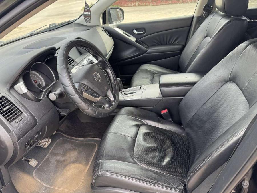 Melns Nissan Murano 2008 Viļņa, ar dzinēja tilpumu 3.50 L un nobraukumu 202 tūkst. km par 1650 €, foto 6 vietnē AUTOMOTO.COM.LV