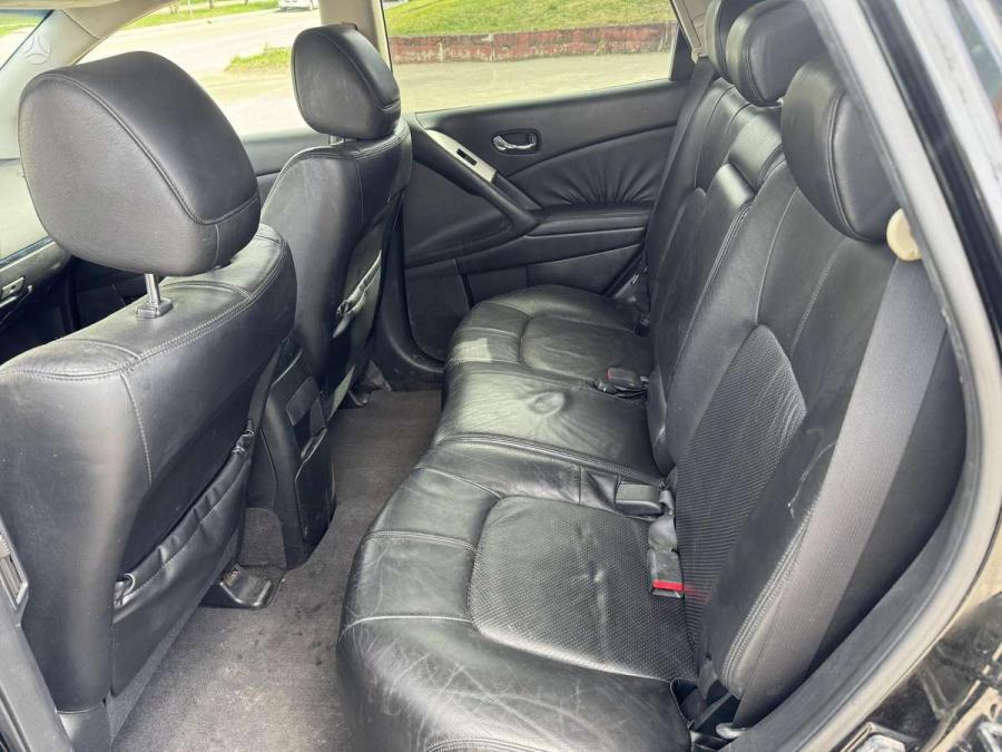 Melns Nissan Murano 2008 Viļņa, ar dzinēja tilpumu 3.50 L un nobraukumu 202 tūkst. km par 1650 €, foto 7 vietnē AUTOMOTO.COM.LV
