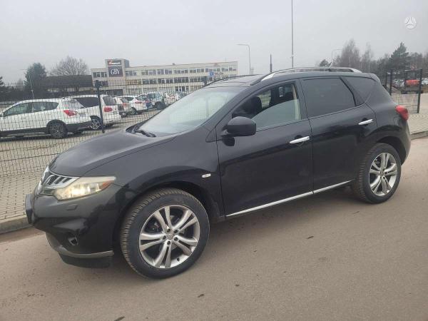 Melns Nissan Murano 2011 Viļņa, ar dzinēja tilpumu 2.49 L un nobraukumu 230 tūkst. km par 4700 €, foto 1 vietnē AUTOMOTO.COM.LV