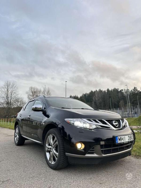 Melns Nissan Murano 2011 Viļņa, ar dzinēja tilpumu 2.49 L un nobraukumu 172 tūkst. km par 5500 €, foto 1 vietnē AUTOMOTO.COM.LV
