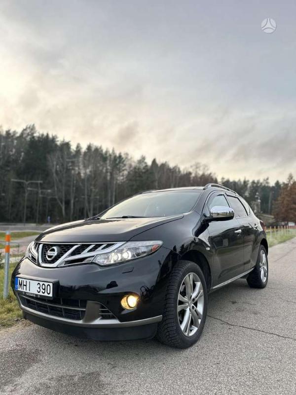 Melns Nissan Murano 2011 Viļņa, ar dzinēja tilpumu 2.49 L un nobraukumu 172 tūkst. km par 5500 €, foto 2 vietnē AUTOMOTO.COM.LV