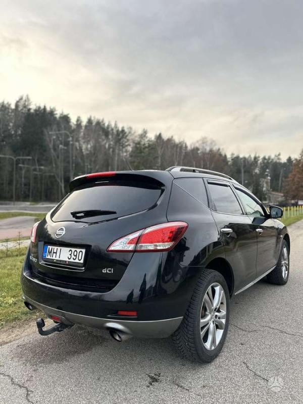 Melns Nissan Murano 2011 Viļņa, ar dzinēja tilpumu 2.49 L un nobraukumu 172 tūkst. km par 5500 €, foto 9 vietnē AUTOMOTO.COM.LV