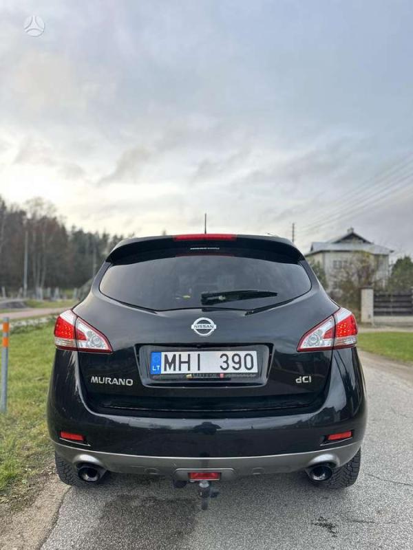 Melns Nissan Murano 2011 Viļņa, ar dzinēja tilpumu 2.49 L un nobraukumu 172 tūkst. km par 5500 €, foto 10 vietnē AUTOMOTO.COM.LV