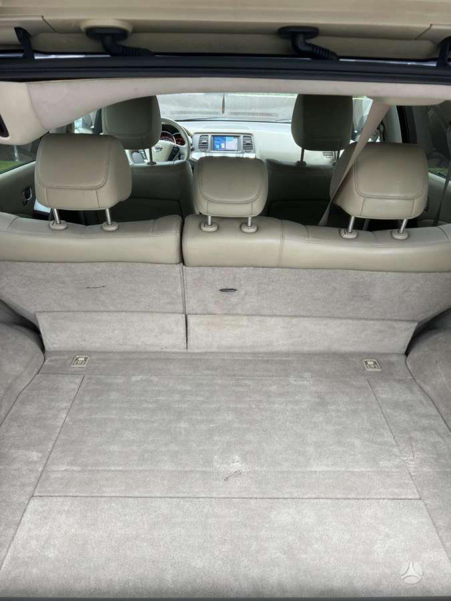 Black Nissan Murano 2011 in Telschi, with an engine capacity of 2.50 L and mileage of 195 thousand km for 5199 €, photo 17 on AUTOMOTO.COM.LV