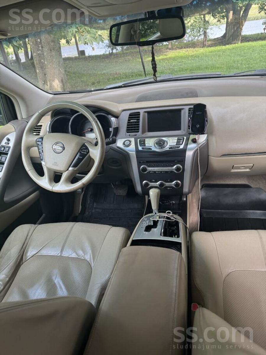 Melns Nissan Murano 2011 Ventspils, ar dzinēja tilpumu 2.50 L un nobraukumu 266 tūkst. km par 4500 €, foto 13 vietnē AUTOMOTO.COM.LV