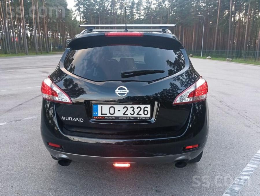 Melns Nissan Murano 2012 Rīga, ar dzinēja tilpumu 2.50 L un nobraukumu 240 tūkst. km par 6600 €, foto 3 vietnē AUTOMOTO.COM.LV