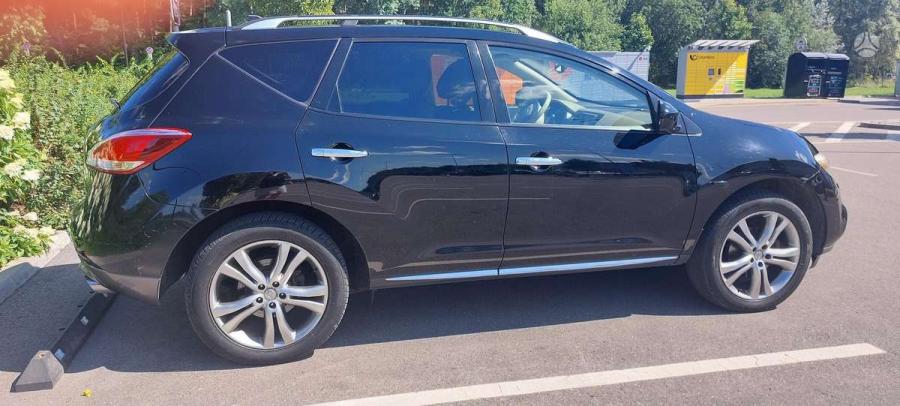Melns Nissan Murano 2012 Viļņa, ar dzinēja tilpumu 2.49 L un nobraukumu 252 tūkst. km par 6599 €, foto 4 vietnē AUTOMOTO.COM.LV