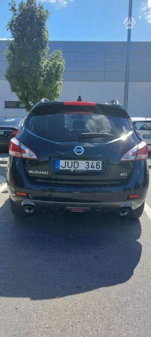 Melns Nissan Murano 2012 Viļņa, ar dzinēja tilpumu 2.49 L un nobraukumu 252 tūkst. km par 6599 €, foto 5 vietnē AUTOMOTO.COM.LV