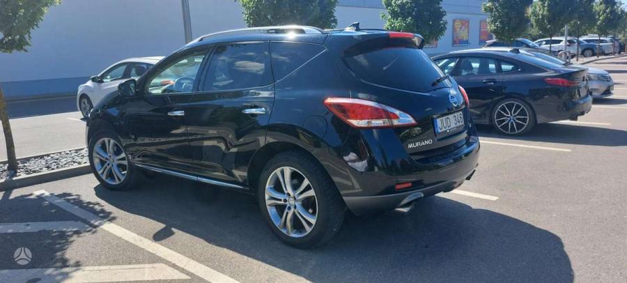 Melns Nissan Murano 2012 Viļņa, ar dzinēja tilpumu 2.49 L un nobraukumu 252 tūkst. km par 6599 €, foto 6 vietnē AUTOMOTO.COM.LV