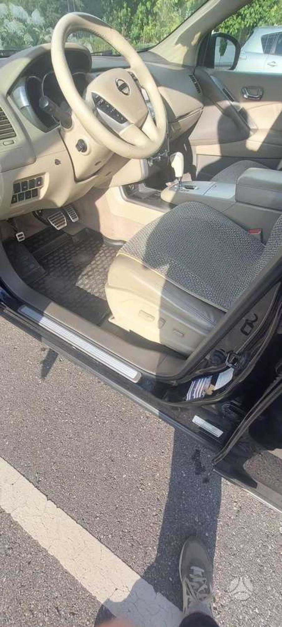 Melns Nissan Murano 2012 Viļņa, ar dzinēja tilpumu 2.49 L un nobraukumu 252 tūkst. km par 6599 €, foto 14 vietnē AUTOMOTO.COM.LV