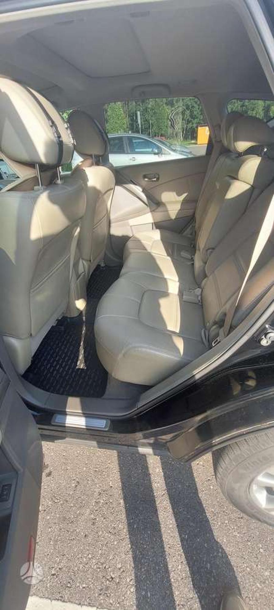 Melns Nissan Murano 2012 Viļņa, ar dzinēja tilpumu 2.49 L un nobraukumu 252 tūkst. km par 6599 €, foto 15 vietnē AUTOMOTO.COM.LV