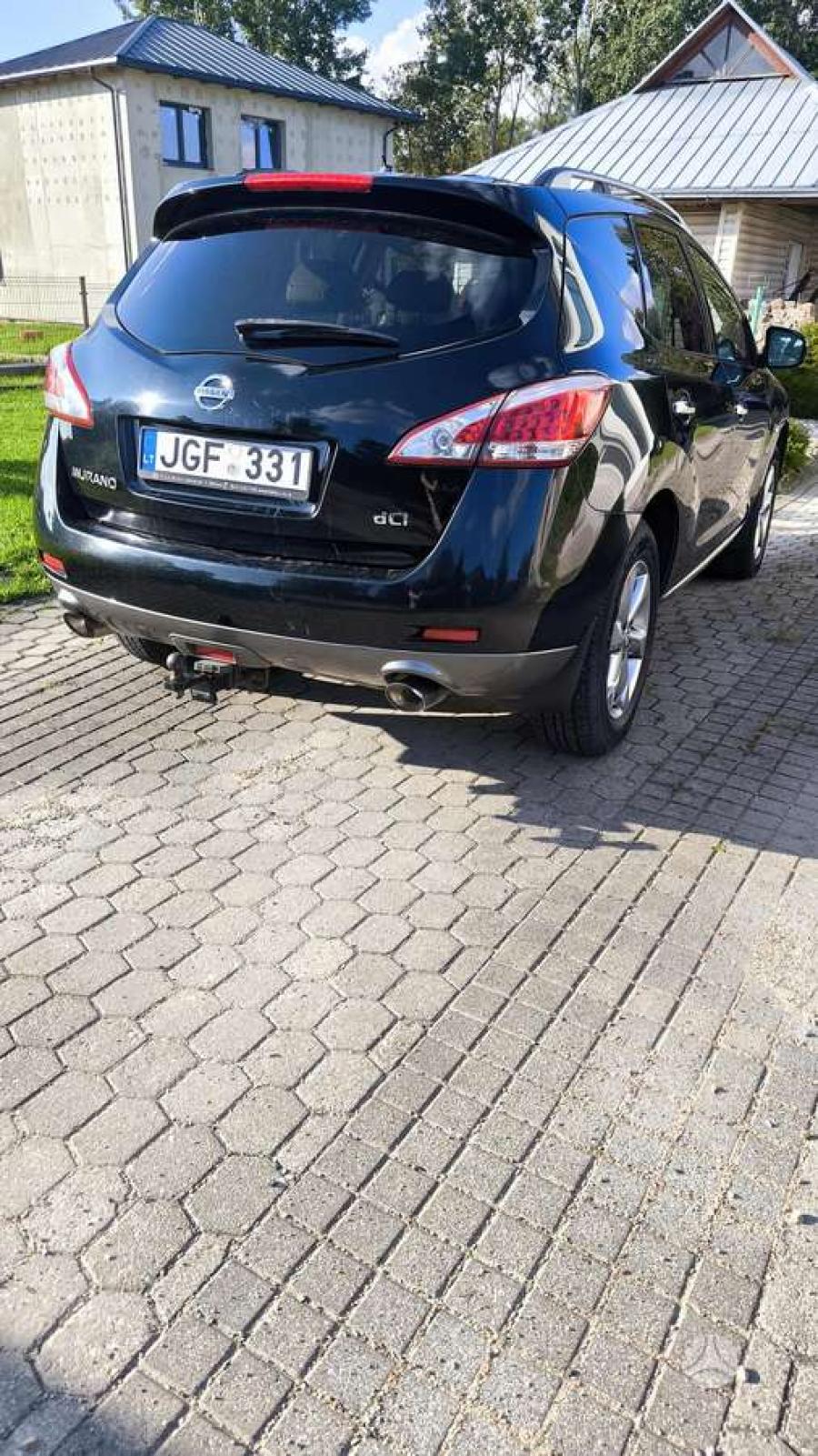 Black Nissan Murano 2012 in Jonava, with an engine capacity of 2.49 L and mileage of 280 thousand km for 6000 €, photo 3 on AUTOMOTO.COM.LV