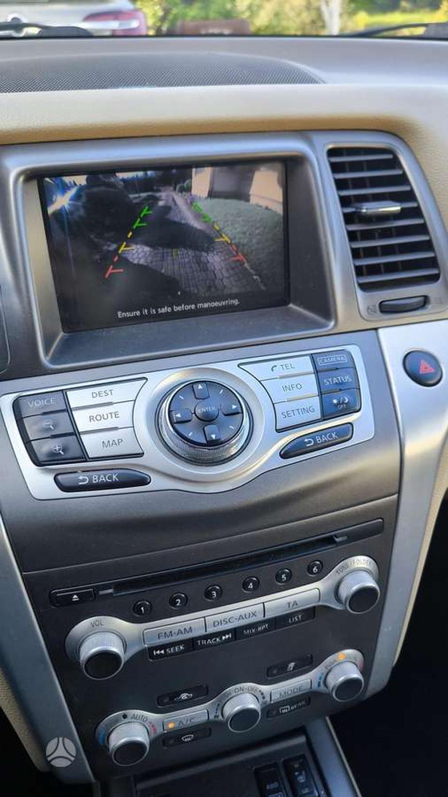 Black Nissan Murano 2012 in Jonava, with an engine capacity of 2.49 L and mileage of 280 thousand km for 6000 €, photo 15 on AUTOMOTO.COM.LV