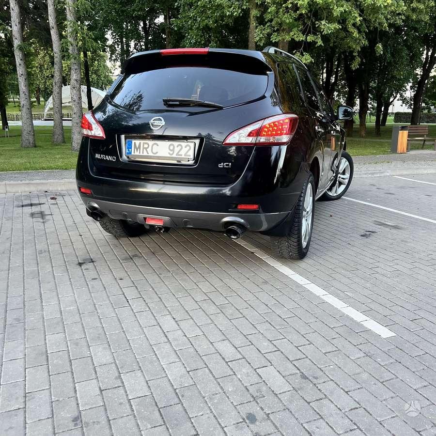 Black Nissan Murano 2013 in Kaunas, with an engine capacity of 2.49 L and mileage of 170 thousand km for 5600 €, photo 7 on AUTOMOTO.COM.LV