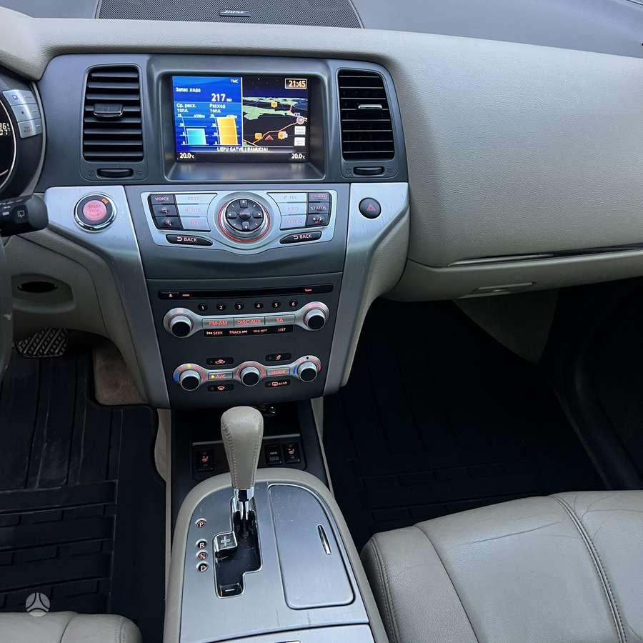 Black Nissan Murano 2013 in Kaunas, with an engine capacity of 2.49 L and mileage of 170 thousand km for 5600 €, photo 15 on AUTOMOTO.COM.LV