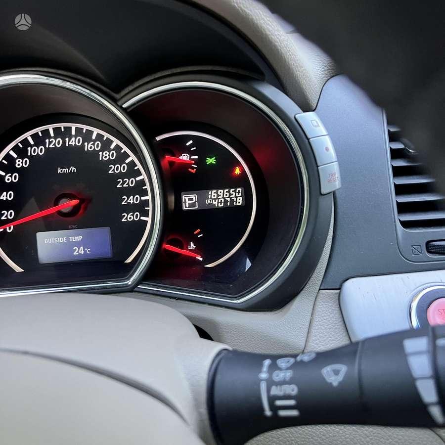 Black Nissan Murano 2013 in Kaunas, with an engine capacity of 2.49 L and mileage of 170 thousand km for 5600 €, photo 16 on AUTOMOTO.COM.LV