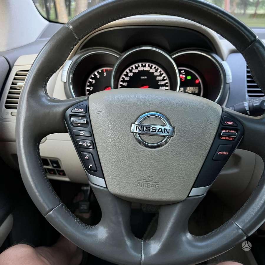 Black Nissan Murano 2013 in Kaunas, with an engine capacity of 2.49 L and mileage of 170 thousand km for 5600 €, photo 17 on AUTOMOTO.COM.LV