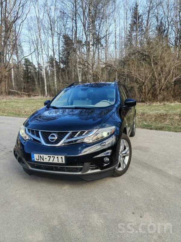 Melns Nissan Murano 2014 Jelgava, ar dzinēja tilpumu 2.50 L un nobraukumu 170 tūkst. km par 7400 €, foto 1 vietnē AUTOMOTO.COM.LV