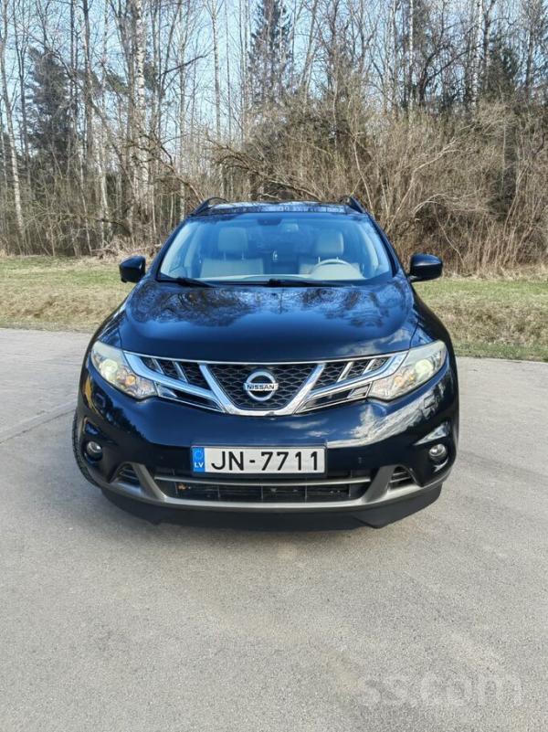 Melns Nissan Murano 2014 Jelgava, ar dzinēja tilpumu 2.50 L un nobraukumu 170 tūkst. km par 7400 €, foto 2 vietnē AUTOMOTO.COM.LV