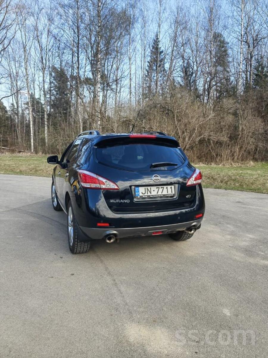 Melns Nissan Murano 2014 Jelgava, ar dzinēja tilpumu 2.50 L un nobraukumu 170 tūkst. km par 7400 €, foto 5 vietnē AUTOMOTO.COM.LV