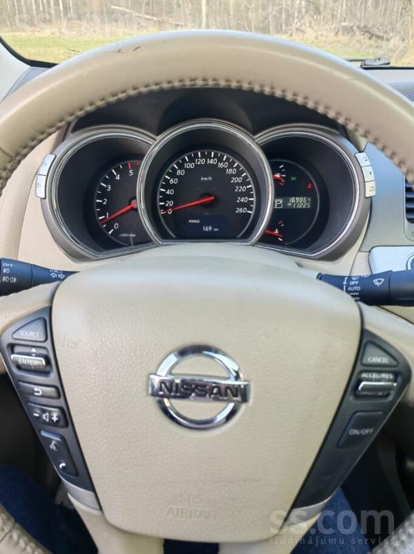 Melns Nissan Murano 2014 Jelgava, ar dzinēja tilpumu 2.50 L un nobraukumu 170 tūkst. km par 7400 €, foto 10 vietnē AUTOMOTO.COM.LV