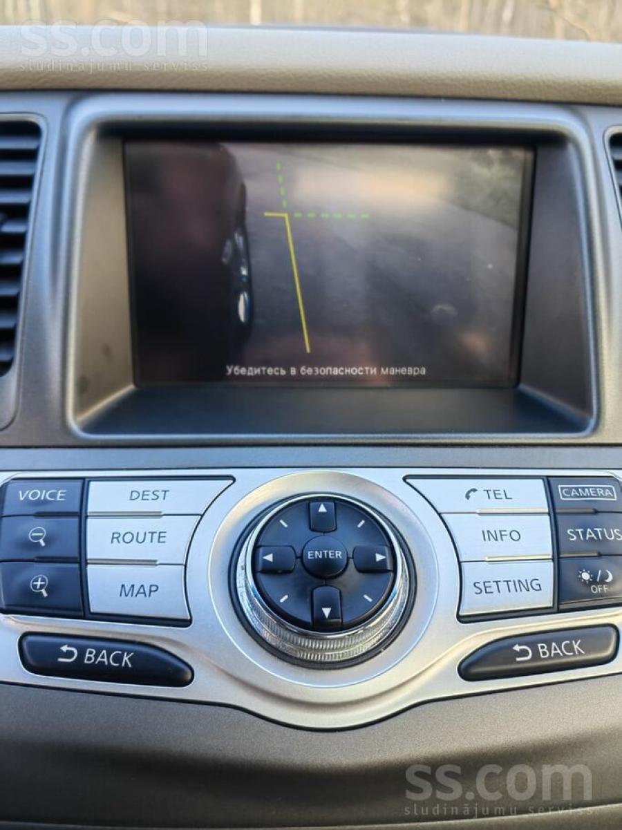 Melns Nissan Murano 2014 Jelgava, ar dzinēja tilpumu 2.50 L un nobraukumu 170 tūkst. km par 7400 €, foto 13 vietnē AUTOMOTO.COM.LV