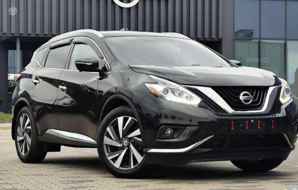 Black Nissan Murano 2015 in Siauliai, with an engine capacity of 3.50 L and mileage of 135 thousand km for 13000 €, photo 2 on AUTOMOTO.COM.LV