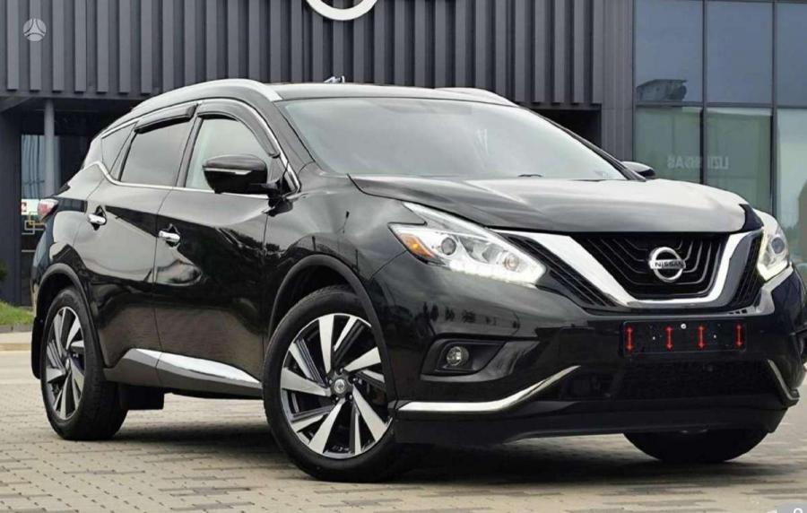 Black Nissan Murano 2015 in Siauliai, with an engine capacity of 3.50 L and mileage of 135 thousand km for 13000 €, photo 3 on AUTOMOTO.COM.LV