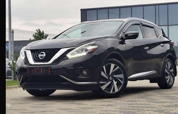 Black Nissan Murano 2015 in Siauliai, with an engine capacity of 3.50 L and mileage of 135 thousand km for 13000 €, photo 3 on AUTOMOTO.COM.LV