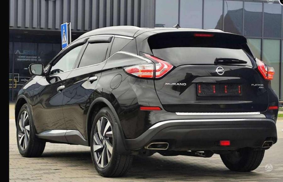 Black Nissan Murano 2015 in Siauliai, with an engine capacity of 3.50 L and mileage of 135 thousand km for 13000 €, photo 5 on AUTOMOTO.COM.LV