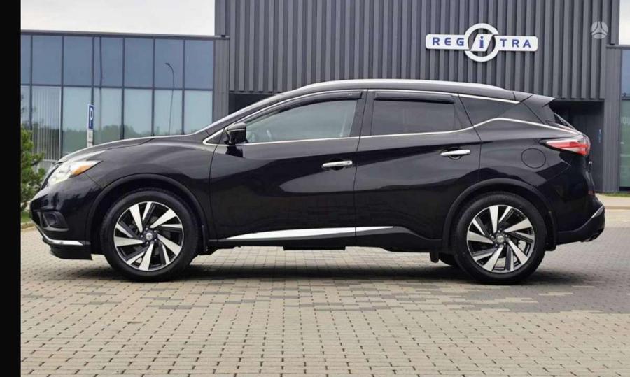 Black Nissan Murano 2015 in Siauliai, with an engine capacity of 3.50 L and mileage of 135 thousand km for 13000 €, photo 6 on AUTOMOTO.COM.LV