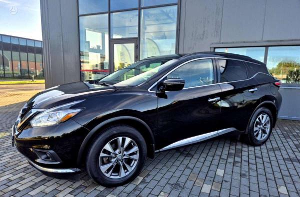 Nissan Murano 2017 Šauļi vietnē Melns Nissan Murano 2017 Šauļi, ar dzinēja tilpumu 3.50 L un nobraukumu 250 tūkst. km par 12700 €, foto 5 vietnē AUTOMOTO.COM.LV