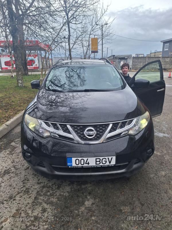 Black Nissan Murano 2012 in Tallinn, with an engine capacity of 2.50 L and mileage of 231 thousand km for 6500 €, photo 1 on AUTOMOTO.COM.LV