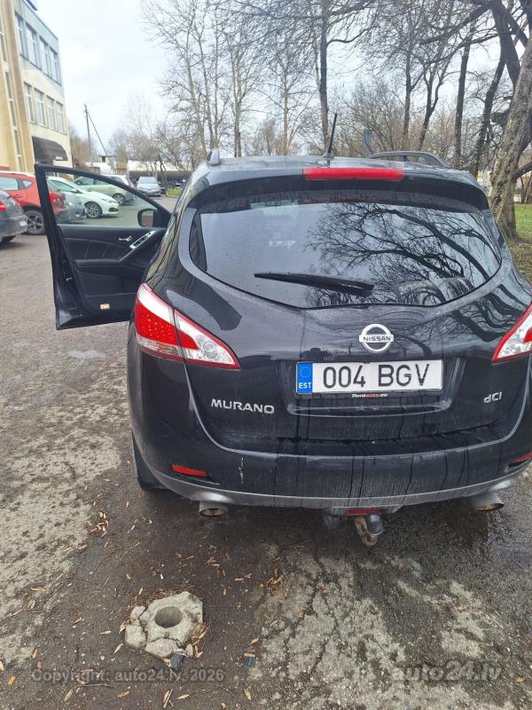 Black Nissan Murano 2012 in Tallinn, with an engine capacity of 2.50 L and mileage of 231 thousand km for 6500 €, photo 2 on AUTOMOTO.COM.LV