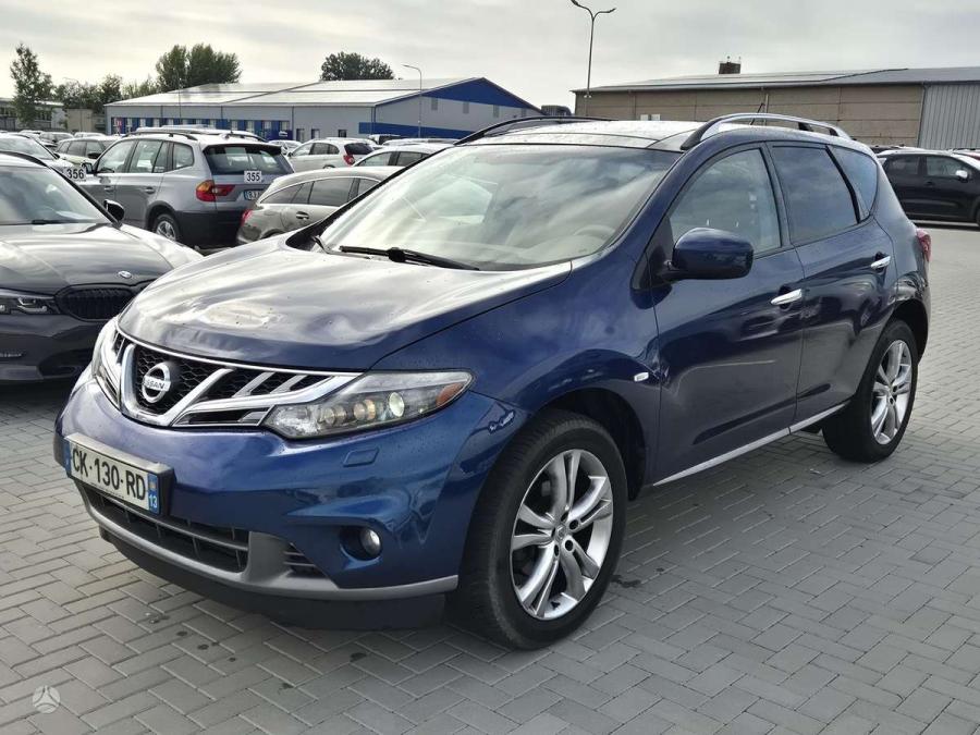 Blue Nissan Murano 2012 in Taurage, with an engine capacity of 2.49 L and mileage of 240 thousand km for 4500 €, photo 1 on AUTOMOTO.COM.LV
